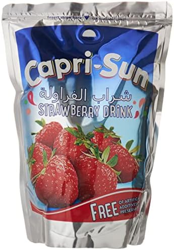 Capri-Sun Strawberry Fruit Juice Drink 10 X 200 ml - Pack of 1 price in ...