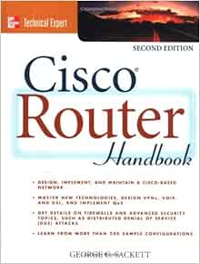 Cisco Router Handbook: 9780072127560: Computer Science Books @ Amazon.com