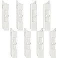 Amazon.com: Jetec 8 Pieces Tilt Latch Pairs White Plastic Construction ...