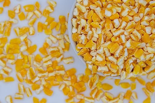 Golden Hominy Dried - Maiz Trillado with RECIPE QR Code - Dry Corn ...
