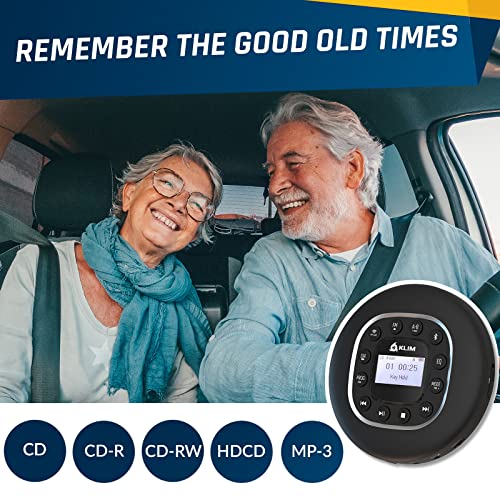 KLIM Journey + Portable CD Player Walkman With Long-Lasting Battery ...