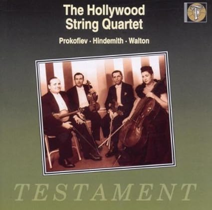 Hollywood String Quartet, The - String Quartet No 2 & 3 & A by Paul Hindemith (1994-11-01): Paul ...