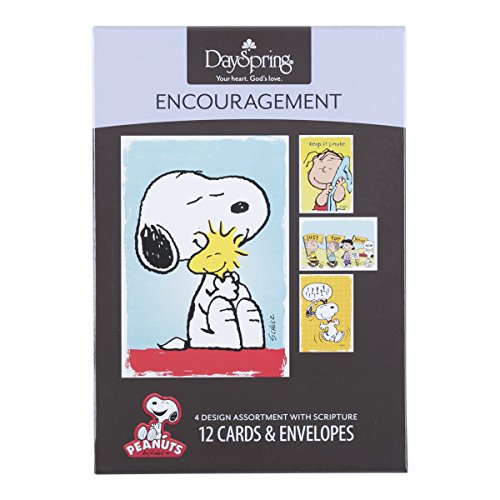 DaySpring - Peanuts - Encouragement - 4 Design assortment with ...
