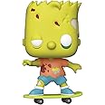 Amazon.com: Funko Pop! Animation: Simpsons - Zombie Bart, Multicolor, 3 ...
