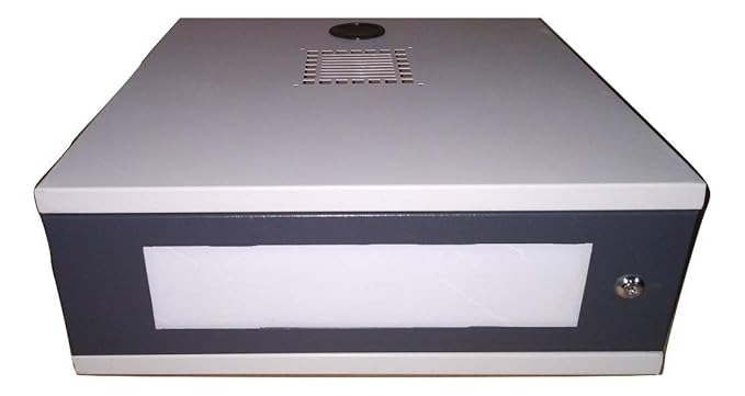 Buy FORTUNE 2U CCTV/DVR/NVR Cabinet Box/DVR Rack Wall Mount with Lock ...