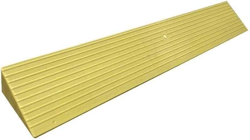 Parking Barriers, Ramps Yellow Plastic Kerb Ramps, Lightweight Home Use ...
