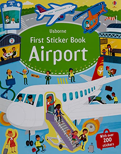 First Sticker Book Airport: Smith, Sam: 9781409587507: Amazon.com: Books