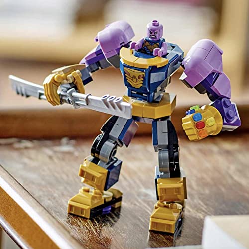 LEGO 76242 Marvel Mechanical Thanos Armor, Avengers Collector's Set ...