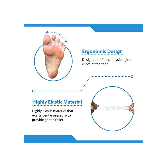 Agile Toes: Toe Separator Toe Spreader Toe Spacer Toe Divider for ...
