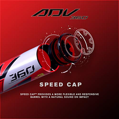 EASTON ADV 360 -10 USA Baseball Bat, 2 5/8 Barrel, 29/19, YBB20ADV10 ...