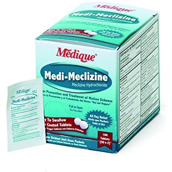 Amazon.com: RELIABLE 1 LABORATORIES Meclizine 25 mg Generic Bonine ...