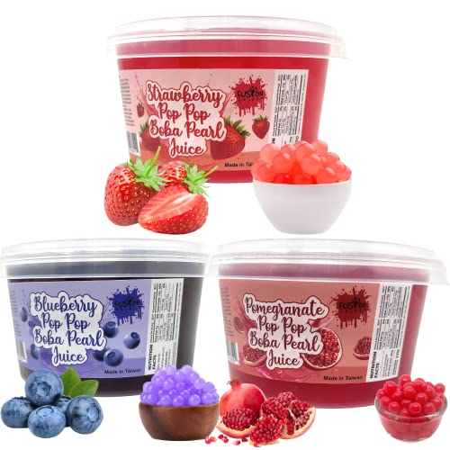 Fusion Select Bursting Boba Popping Boba Pearls Fruit Tea Snack Party ...