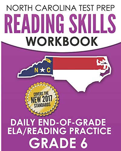 Amazon.com: NORTH CAROLINA TEST PREP Reading Skills Workbook Daily End ...