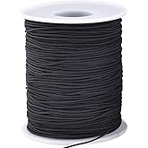 Amazon.com: 2 Rolls FIVEIZERO Black Elastic Bracelet String Total 330 ...