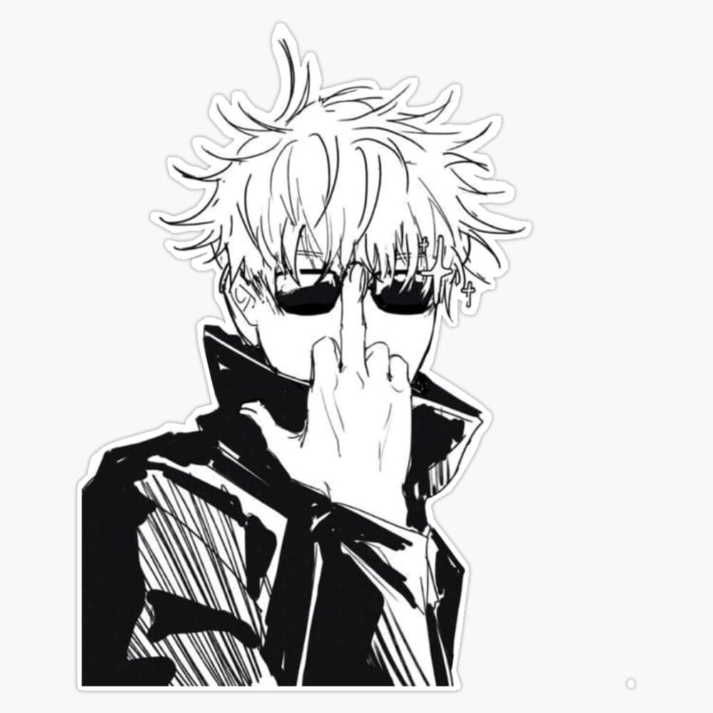 Mua Gojo Satoru Sticker Vinyl Waterproof Sticker Decal Car Laptop Wall ...