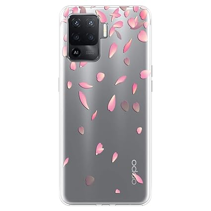 Fashionury Transparent Designer Printed Soft Back Cover for Oppo F19 ...