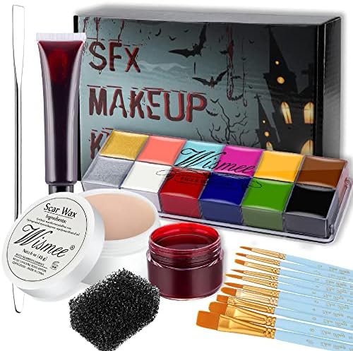 سعر Wismee Face Paint Kit Sfx Makeup Special Effects Makeup Kit with ...