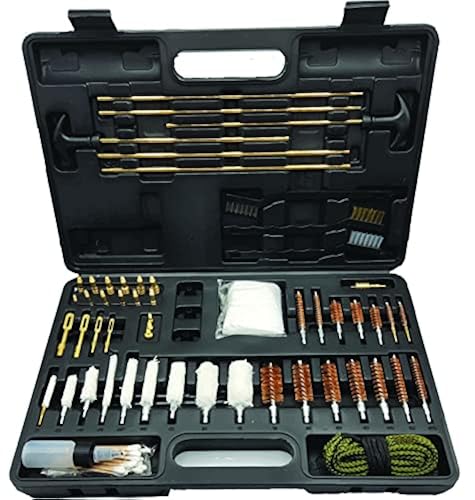 GuardTech Plus Upgraded Universal Gun Cleaning Kit for Guns, 9mm ...