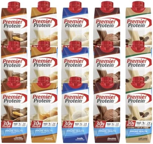 Protein 30g High Protein Shake Variety Pack - 11 Fl Oz (15 Pack) price ...
