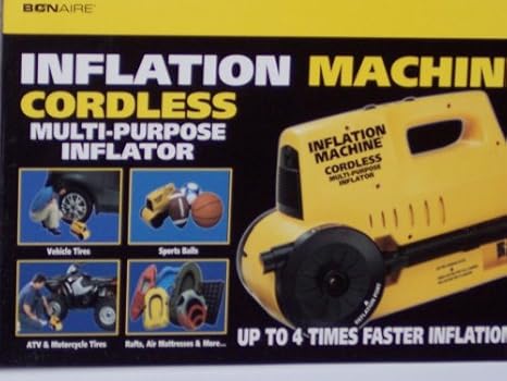 Amazon.com: Bonaire Cordless Multi-purpose Inflation Machine 12v ...