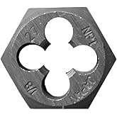 Century Drill & Tool 96302 Carbon Steel Pipe Die, 1/4-18NPT - Hex ...