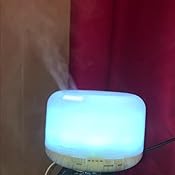 ASAKUKI 500ml Premium Essential Oil Diffuser, 5 In 1 Ultrasonic ...