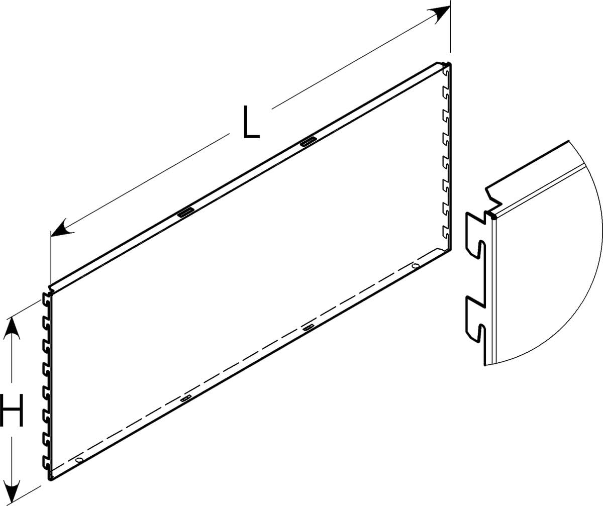 Tegometall Gl-Wand Juraweiss 665 X 200mm: Amazon.de: Garten