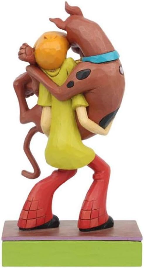 Scooby-Doo Enesco Shaggy Holding Scooby Ruh-Roh Figure – BigaMart