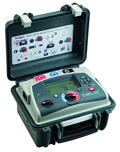 MEGGER MIT525 INSULATION TESTER, RESISTANCE, 5KV, 10TOHM: Amazon.com ...