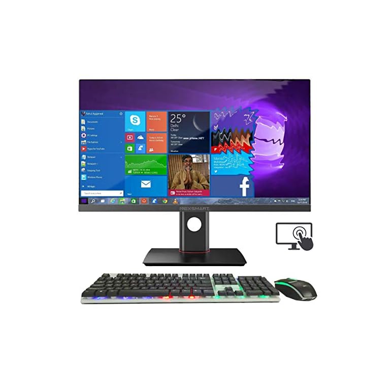NEXSMART touch screen all-in-one desktop computer, i7 and pre-installed ...