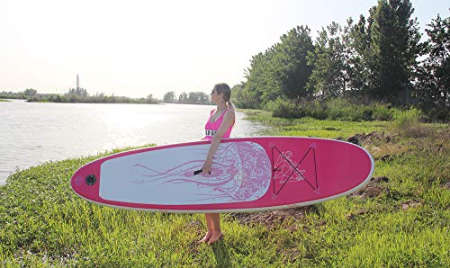 Shridinlay Inflatable Stand Up Paddle Board Surfing SUP Boards, 6 ...