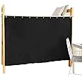 Amazon.com: Teanea Heavy-Duty Blackout Bottom Bunk Bed Curtains Privacy ...
