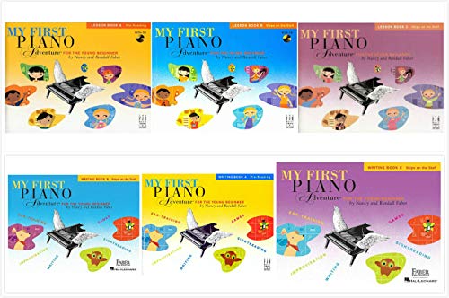 My First Piano Adventure Complete Books Set (6 Books) - Lesson Book A ...