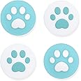 Amazon.com: GeekShare 4PCS Silicone Cat Paw JoyCon Thumb Grip Set ...