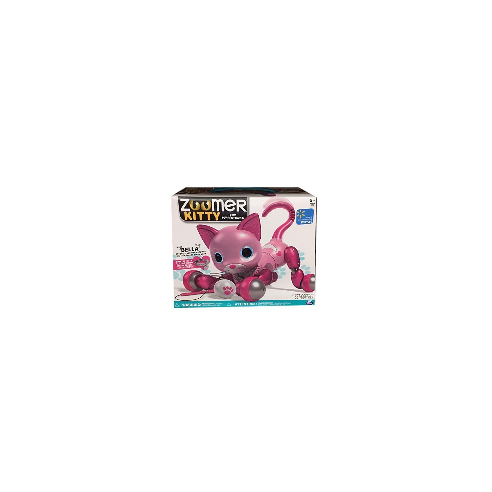 Zoomer Kitty - Pink Bella With Kitty Collar - Epic Kids Toys