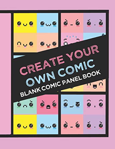Amazon.com: Create Your Own Comic Book: Draw Your Own Comics with 8 ...