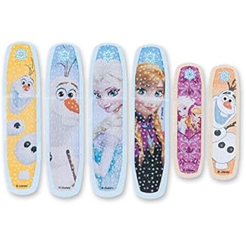 Amazon.com: Disney Frozen Band-Aid Brand Bandages - First Aid Kit ...
