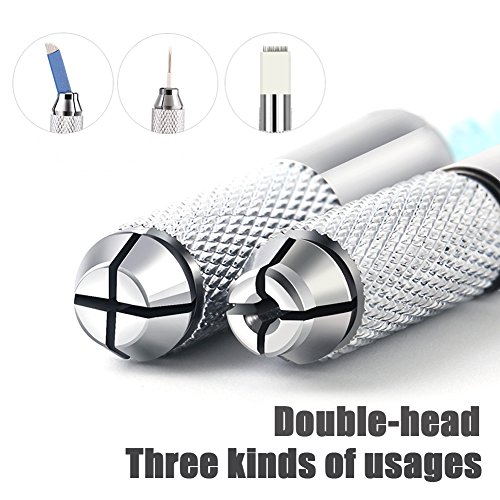 Microblading Pen 5 Pcs Professional Dual-head Manual Tattoo Fog Eyebrow ...