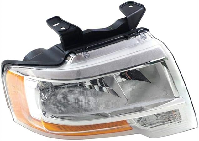 Amazon.com: FO2503346 Chrome Headlight Assembly Passenger Side for 15 ...