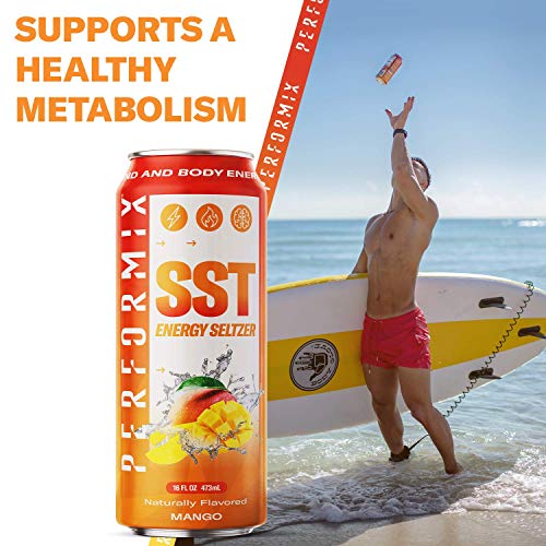 Performix - SST Energy Drink - Seltzer Water - Naturally Flavored ...