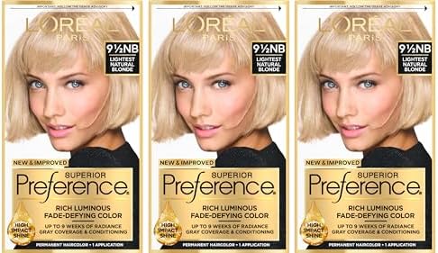 Preference Hair Color Chart L'Oréal Paris Superior Preference