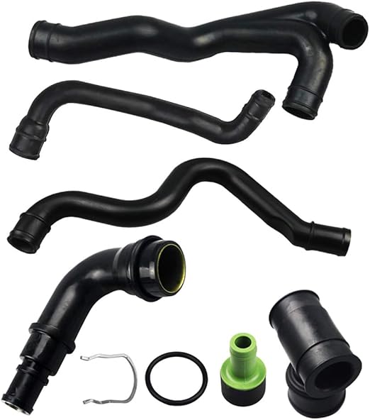 6pcs Engine Crankcase Breather Hose for 06A103213F: Amazon.es ...