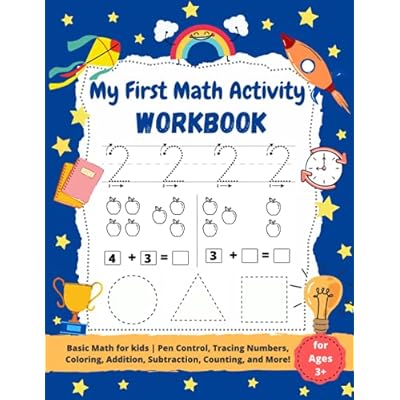 Math Activity Workbook for Kids: Pen Control, Philippines | Ubuy