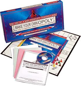 Amazon.com: Make Your Own Opoly: Toys & Games
