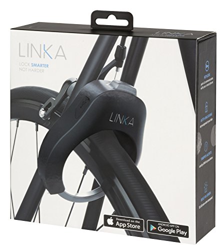 LINKA Original Smart Bike Lock - Black Art | Pricepulse