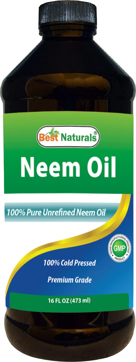 Mua Best Naturals 100% Pure Neem Oil, 100% Cold Pressed and Unrefined ...
