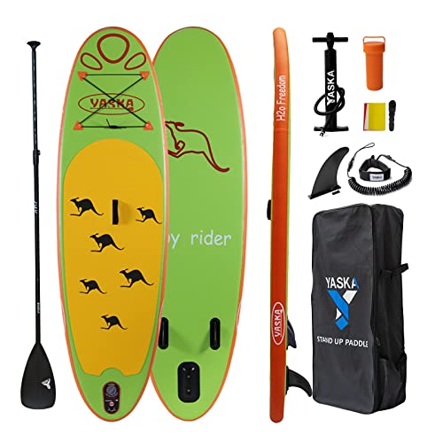 YASKA Kids Inflatable Stand Up Paddle Board with Paddle Board ...