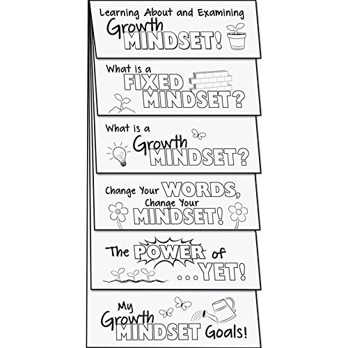 Includes 24 Flip Books Growth Mindset Interactive Growth Mindset ...