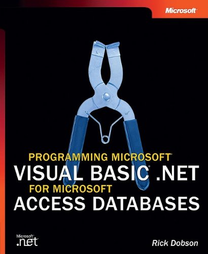 Programming Microsoft® Visual Basic® Net For Microsoft Access Databases Dobson Rick