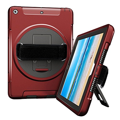 iPad Case 9.7 2017, Full-body Rugged Shockproof Protective